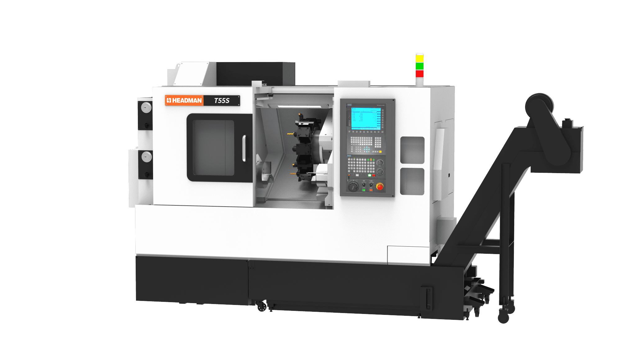 Токарный станок Headman T55S с ЧПУ Fanuc 0i-TF - ЦКСП